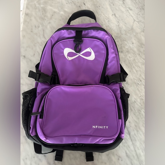 NFINITY | Other | Nfinity Backpack Bag Purple Brand New Cheerleading ...
